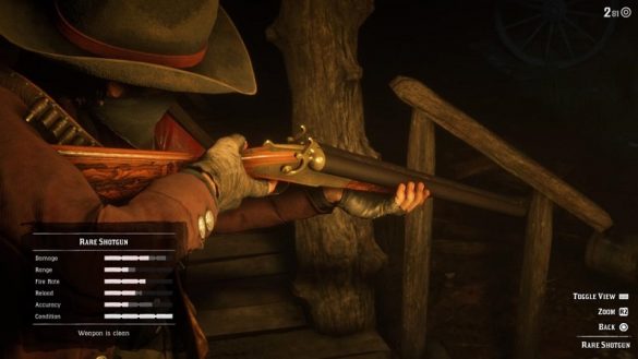 Rare and Secret Weapons Location in Red Dead Redemption 2 Weapons