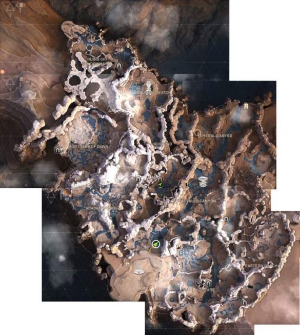 Complete Anthem Open World Map Pieced Together - Gamer Tweak