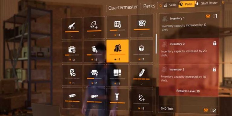 Division 2 Guide - How To Increase Inventory Size - Gamer Tweak