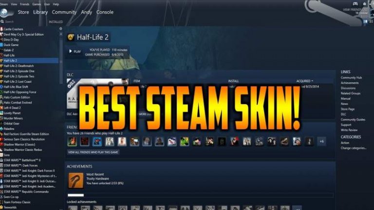 Best Steam Skins 2023 | Download Themes for Steam