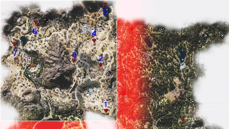 Days Gone All Horde Locations In Five Regions - Map Guide