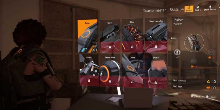 Division 2 All Skills, Skill Upgrades & How To Unlock Guide