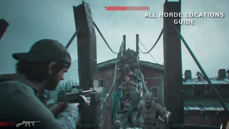Days Gone All Horde Locations In Five Regions - Map Guide