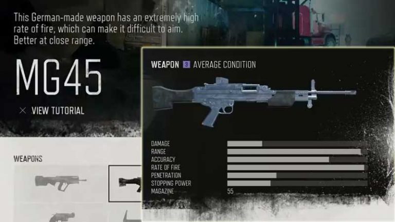 All Three LMG & Their Stats - Days Gone Weapon List - GamerTweak
