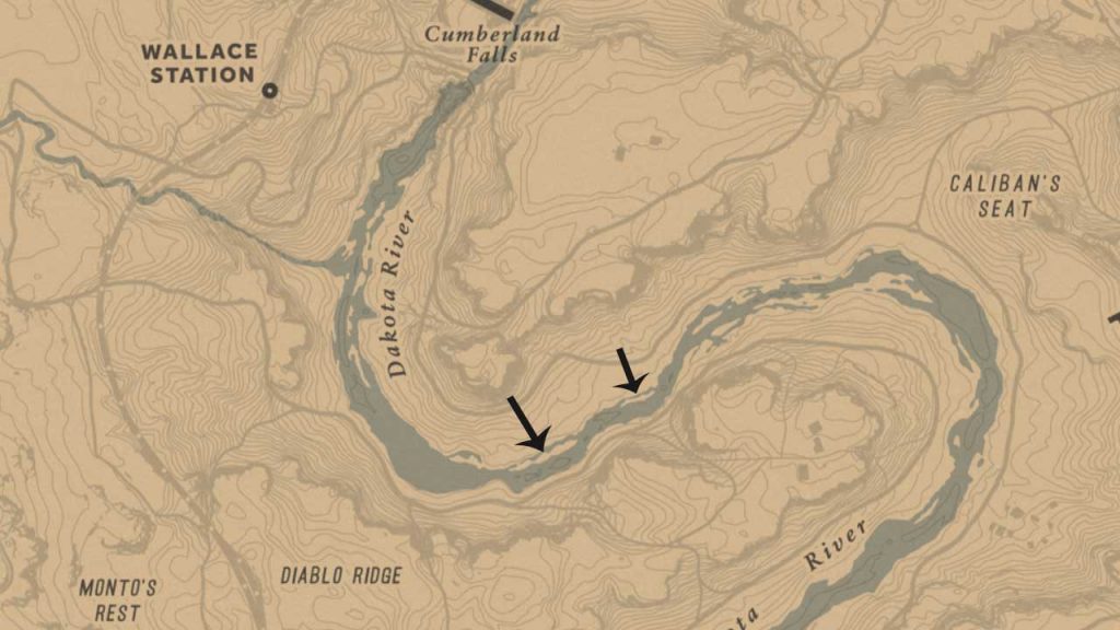 Sockeye Salmon Fishing Location In Red Dead Redemption - RDR2 Online
