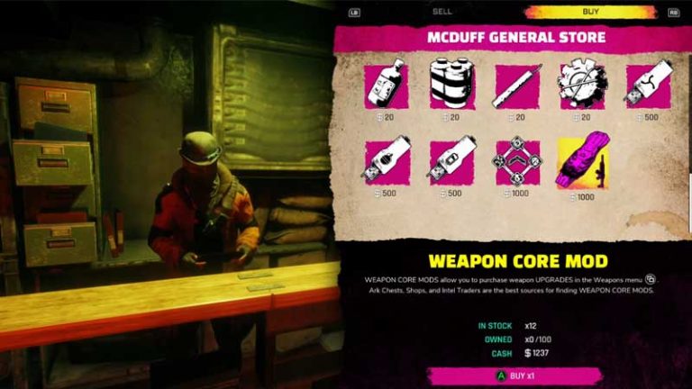 Where To Find Weapon Core Mod In Rage 2 - Gamer Tweak