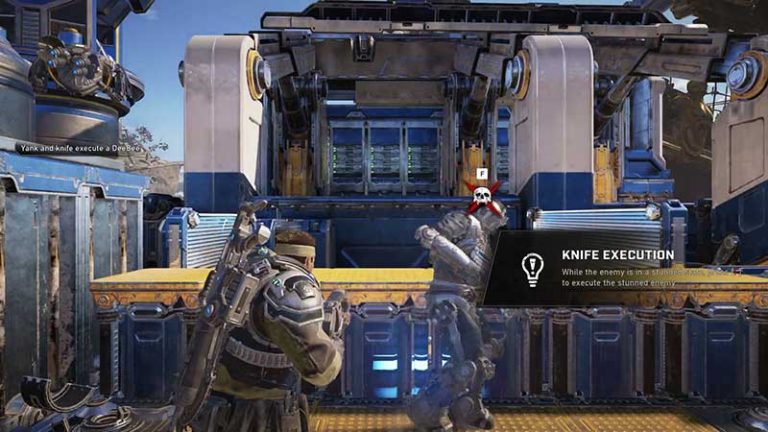 How To Stun Enemies, Kick & Execute Them By Knife In Gears 5