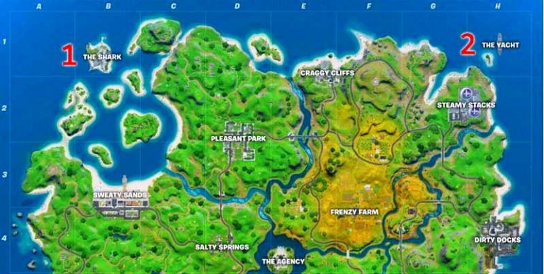 Fortnite Season 2 Chapter 2 Phone Booth Location Guide - Where to find ...