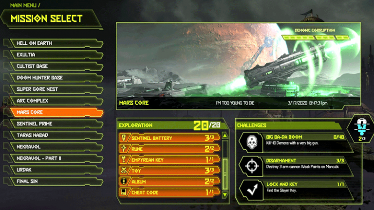 How to Unlock BFG-9000 Gun In Doom Eternal - Gamer Tweak