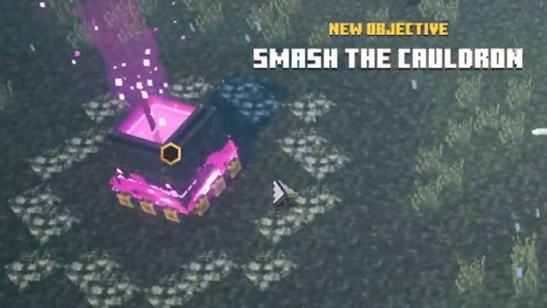 Best Way To Destroy The Corrupted Cauldron In Minecraft Dungeons