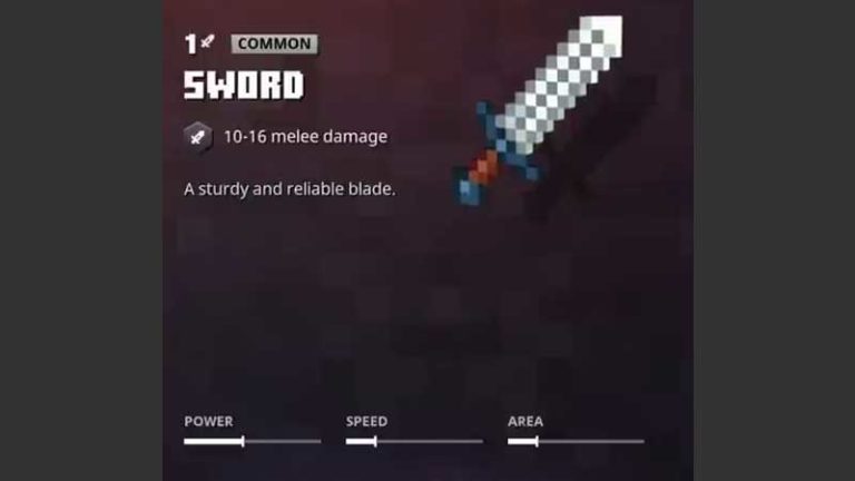 Minecraft Dungeons Weapons Attributes & Stats Guide - Gamer Tweak