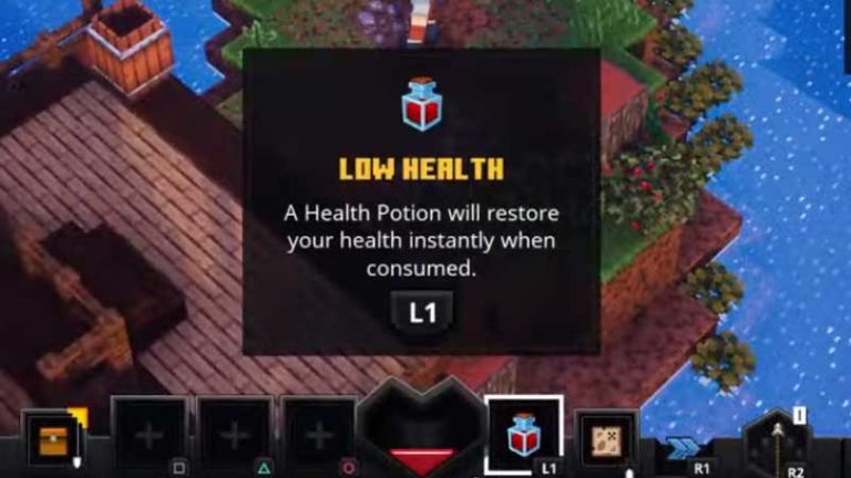 Healing Guide: How to Heal in Minecraft Dungeons?