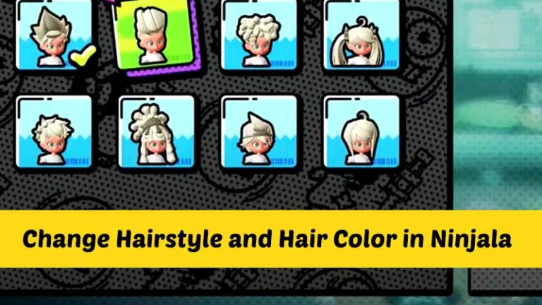 How To Change Hairstyle In Ninjala: Customization Options