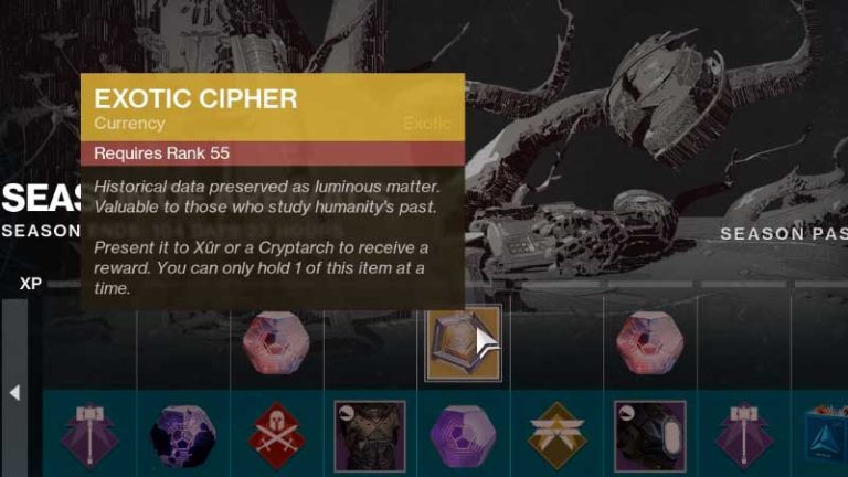 Exotic Cipher Destiny 2: What Is It And How To Get It? - Gamer Tweak