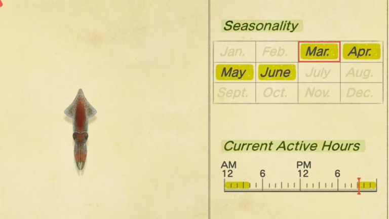 How To Catch A Firefly Squid In ACNH - Gamer Tweak