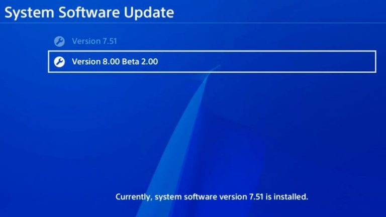 PS4 System Software Update 8.00 Beta Released, Here's The Full ...