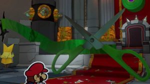 Paper Mario Origami King Scissors Boss - How To Beat
