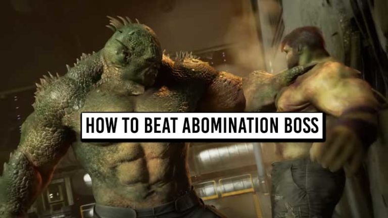 How To Beat Abomination Boss In Marvels Avengers - Gamer Tweak