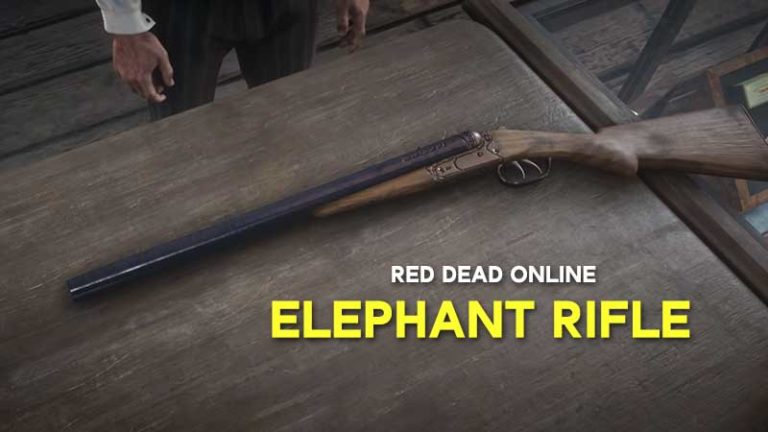 Red Dead Online Elephant Rifle | How To Get Elephant Gun Easily