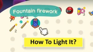 How To Light Fountain Fireworks In Animal Crossing: New Horizons