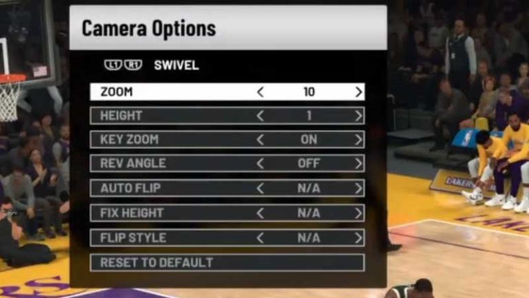 How To Change Camera Angle In NBA 2K21 | Camera View Settings