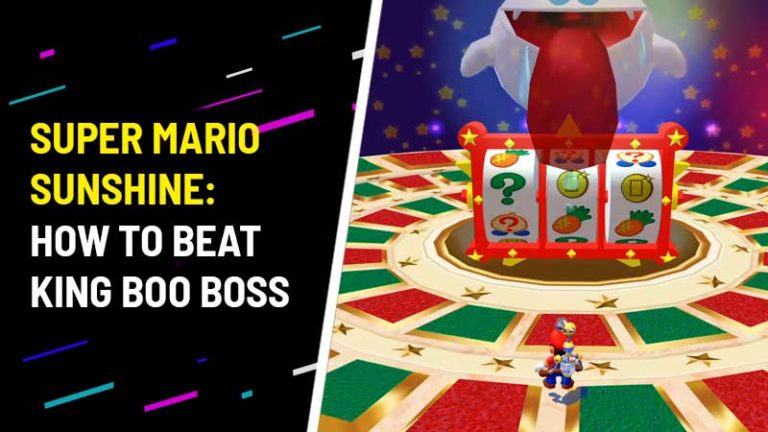 Super Mario Sunshine: How To Defeat King Boo Easily (Boss Fight Tips)
