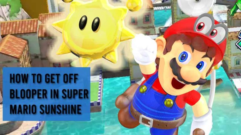 Super Mario Sunshine Blooper Guide | How To Get Off A Blooper Quickly
