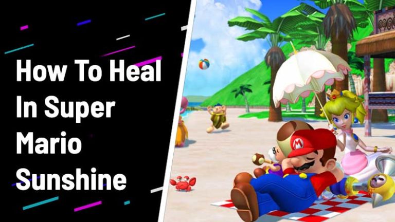 How To Heal In Super Mario Sunshine | How To Heal Using Gold Coins