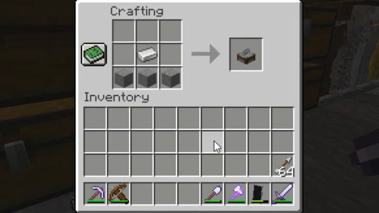 How To Craft A Stonecutter In Minecraft (Recipe) - Gamer Tweak