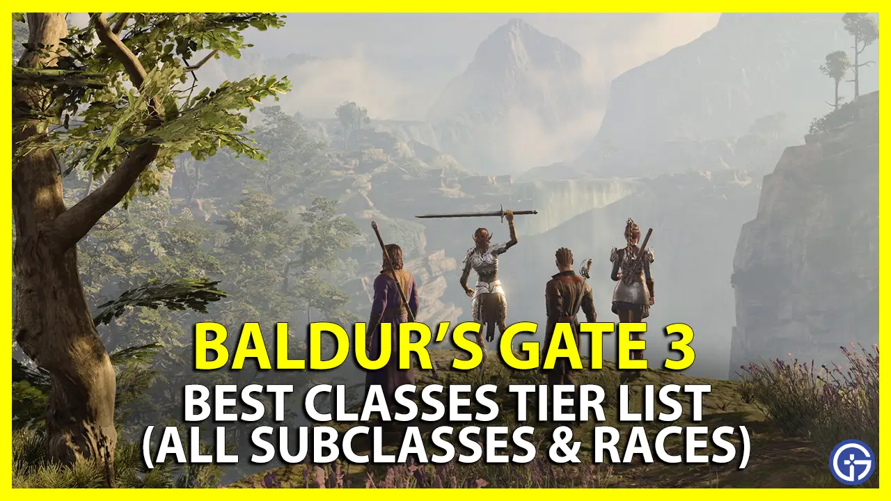BG3 Class Tier List: Best Subclasses, Races In Baldur's Gate 3