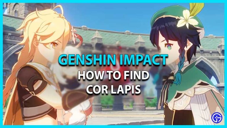 Genshin Impact Cor Lapis Locations - Gamer Tweak