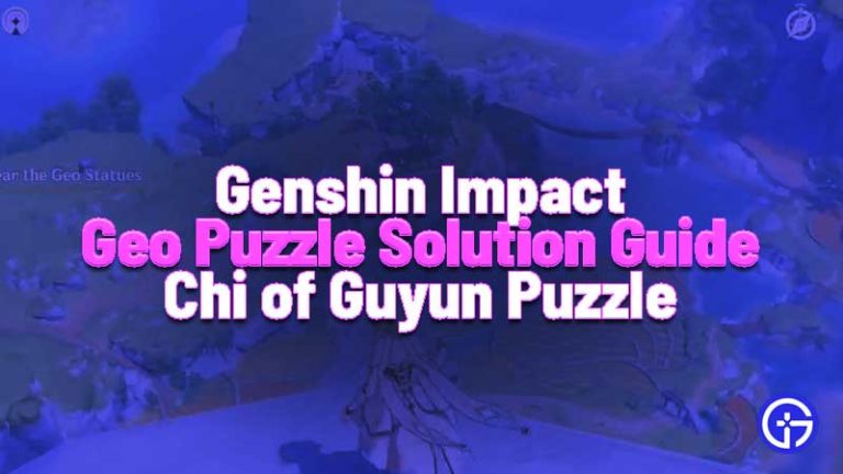 How to Solve Genshin Impact Geo Statue Puzzle - How to complete Search ...