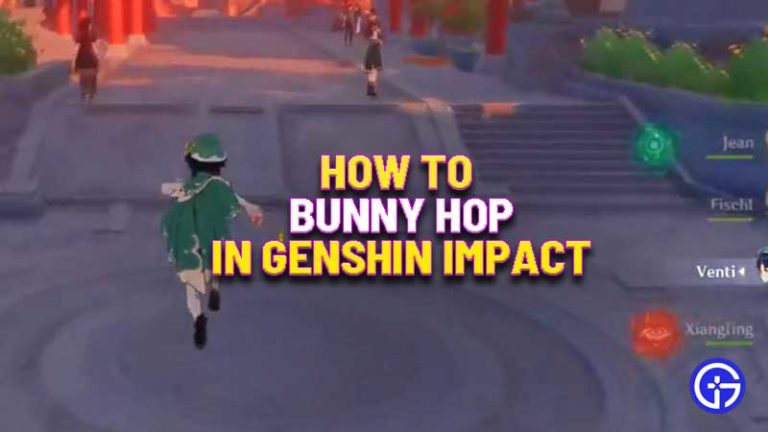 How To Bunny Hop In Genshin Impact | Get Faster Movement