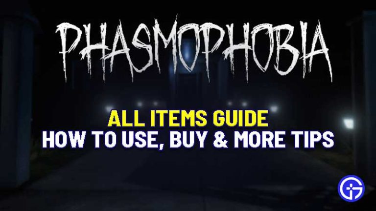 Phasmophobia Items Guide | Item List & How To Use