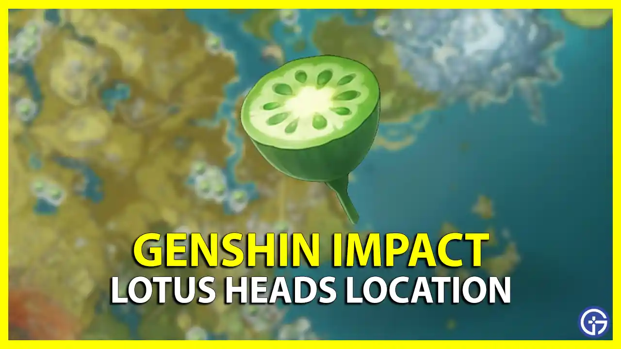 Genshin Impact Lotus Head Locations On Map
