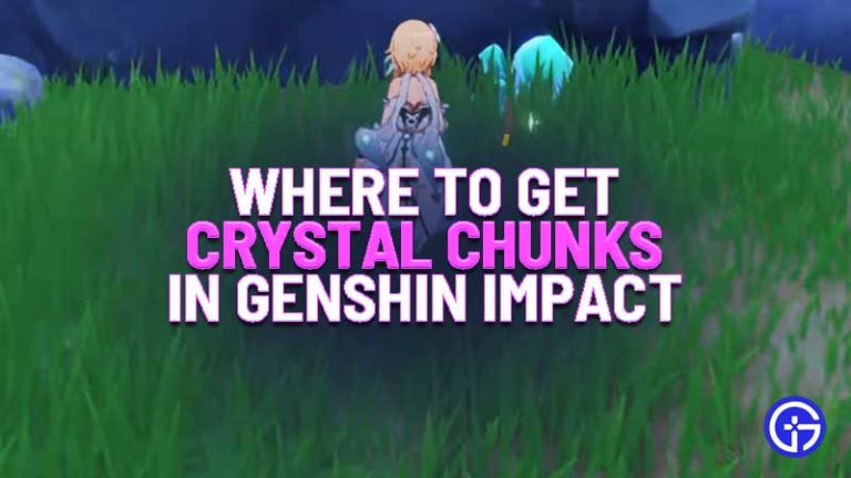 Where To Get Crystal Chunks In Genshin Impact - Gamer Tweak