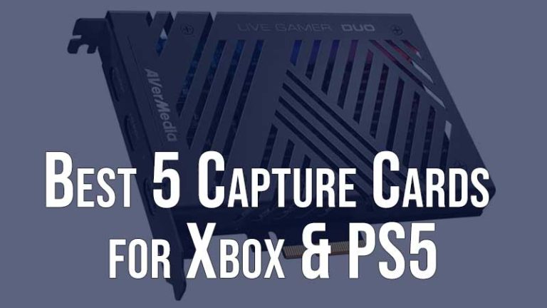 Best 5 Capture Cards to Buy for Xbox and PS5 - Top 4K Capture Cars