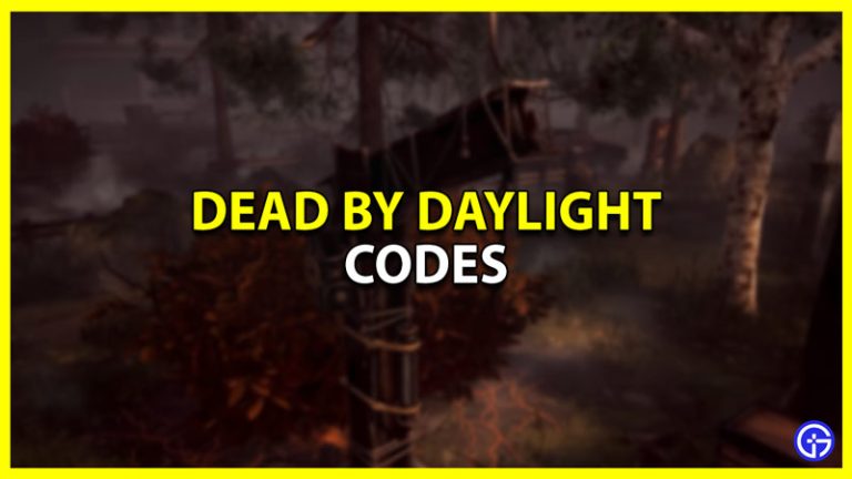 DBD Codes September 2023 (NEW) - Gamer Tweak