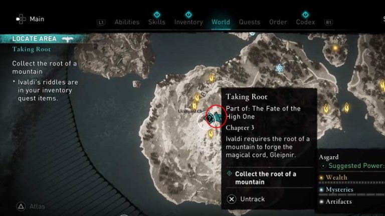 Assassin's Creed Valhalla: How To Collect Root Of A Mountain