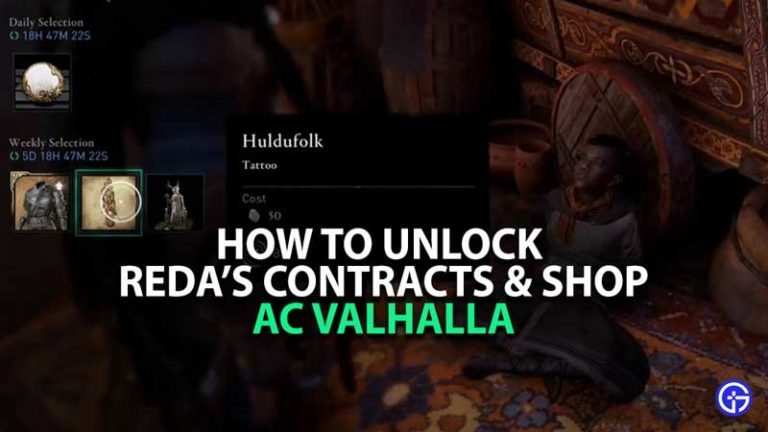 AC Valhalla: How To Unlock Reda's Daily Contracts & Shop