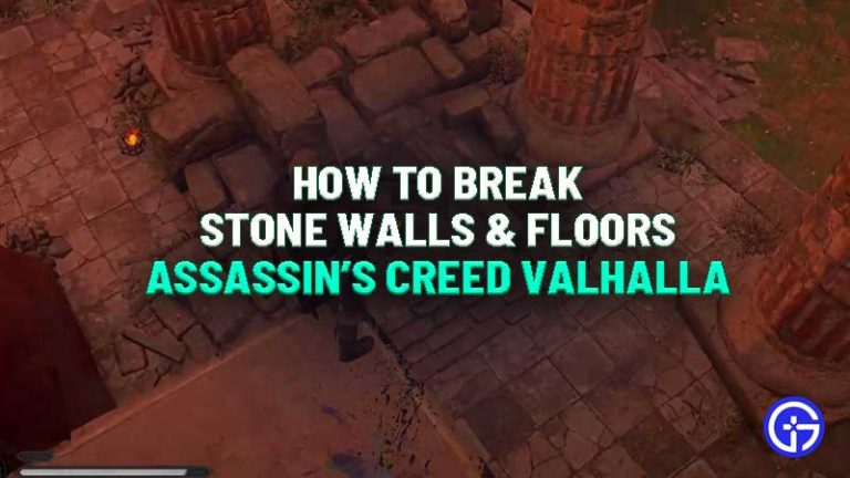AC Valhalla: How To Break Stone Walls & Floors Easily