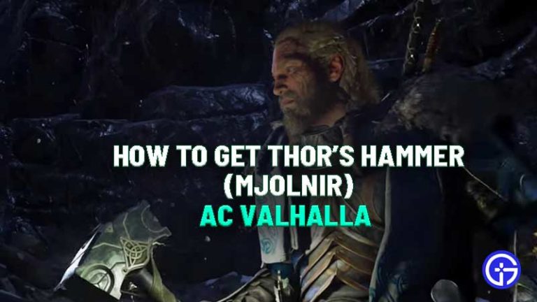 Where To Find Thor's Hammer In AC Valhalla (Mjolnir Location)