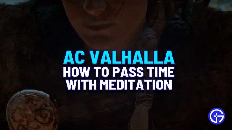 Assassin's Creed Valhalla: How To Skip Time With Meditation