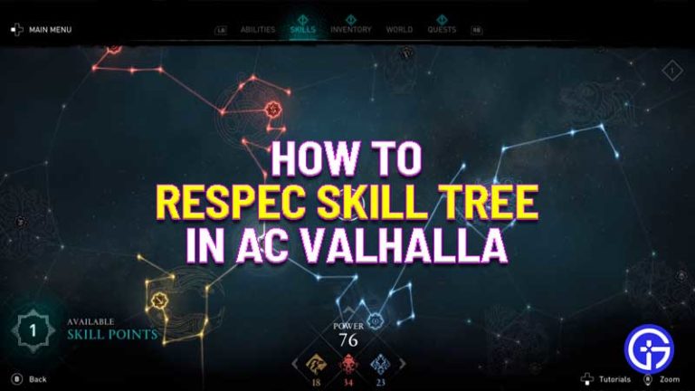 How To Respec Your Skill Tree In Assassin's Creed Valhalla