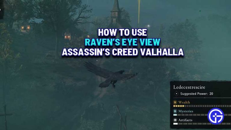How To Use Raven Mode In AC Valhalla | Switch To Raven's Eye View