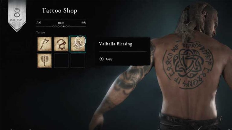 Assassin's Creed Valhalla: How To Build Tattoo Shop