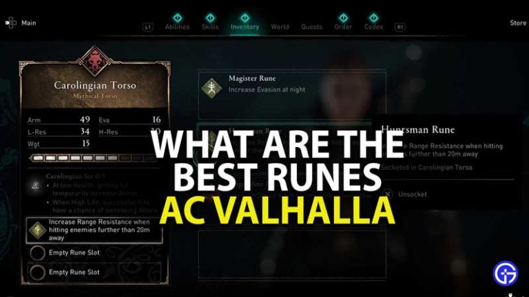 Assassin's Creed Valhalla: Best Runes To Use For Weapons & Armors