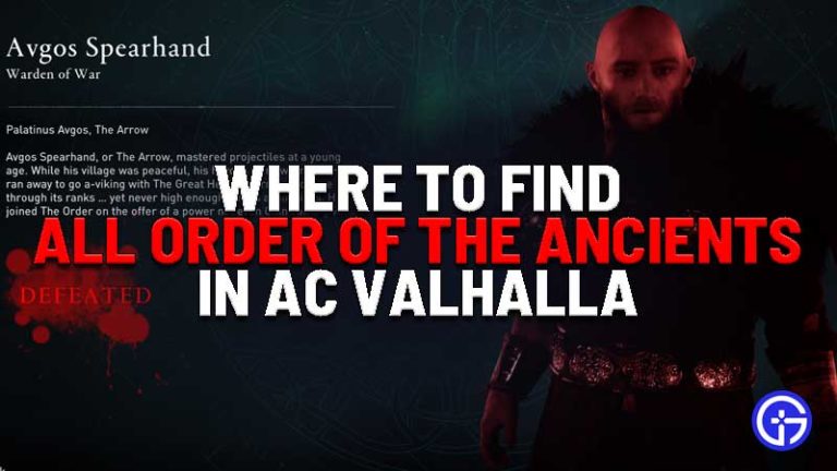 AC Valhalla All Order Of The Ancients Locations Guide: Where To Find ...