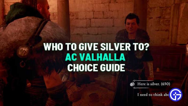 AC Valhalla: Who To Give Silver (THIS Person Gets Silver)