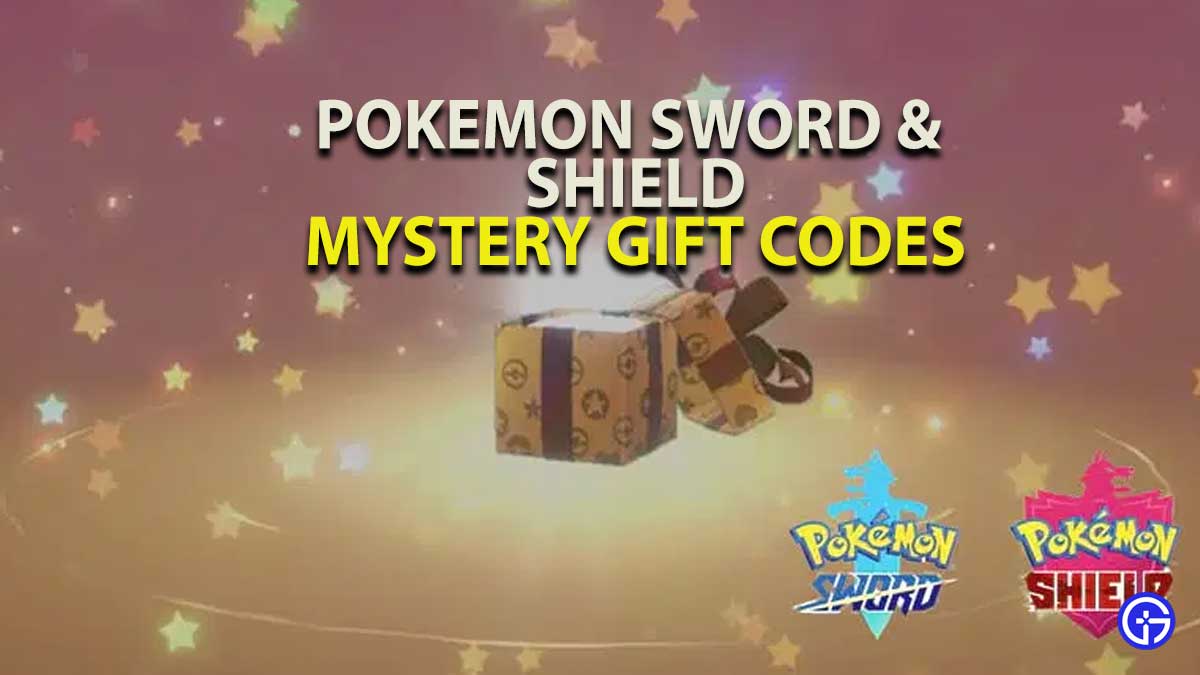 Pokemon Sword & Shield Mystery Gift Codes (September 2023)
